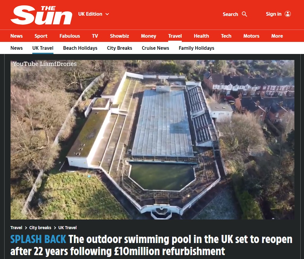 Here comes the Sun. Broomhill makes the nationals. – Broomhill Pool Trust
